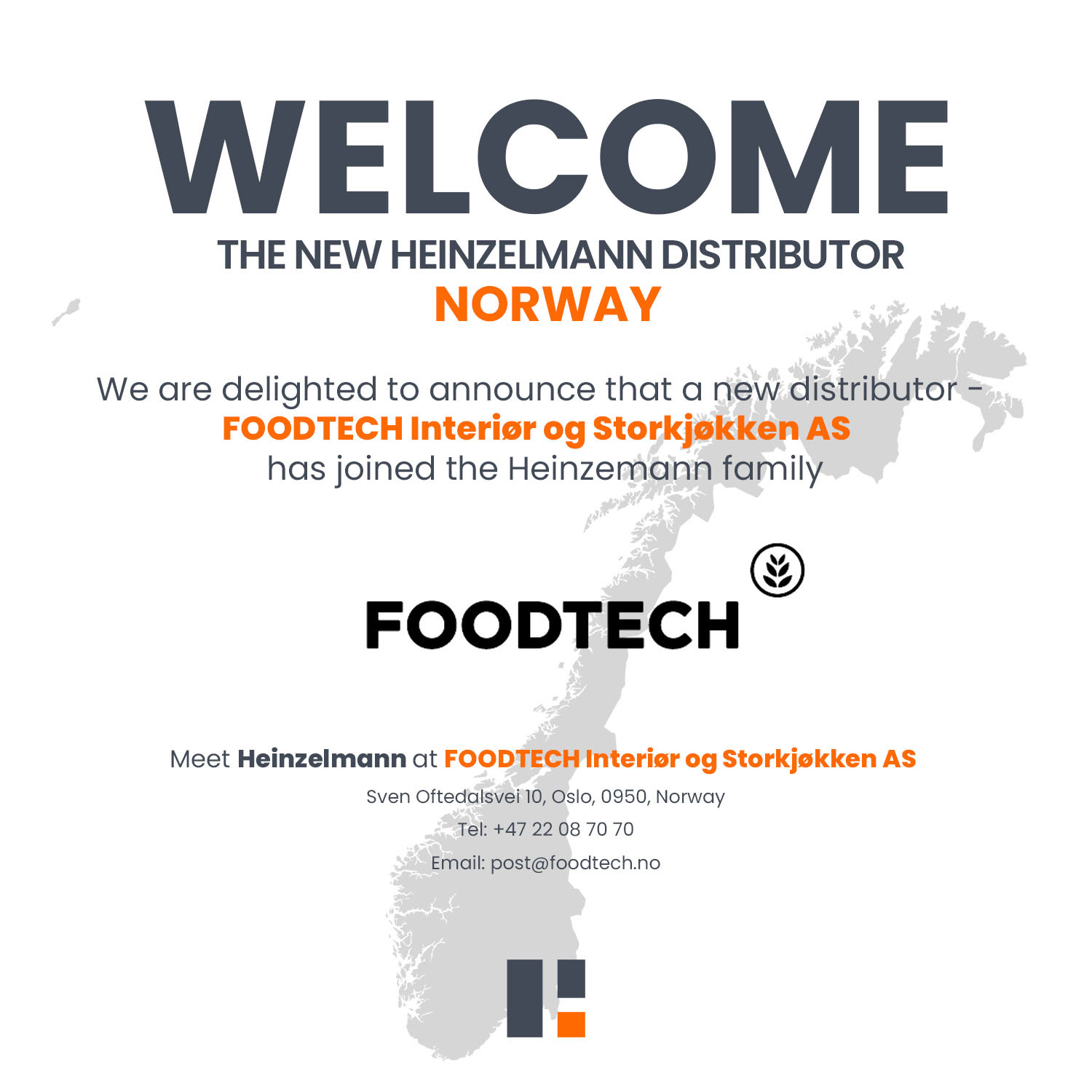 FOODTECH Interiør og Storkjøkken AS - The New Heinzelmann Distributor ...