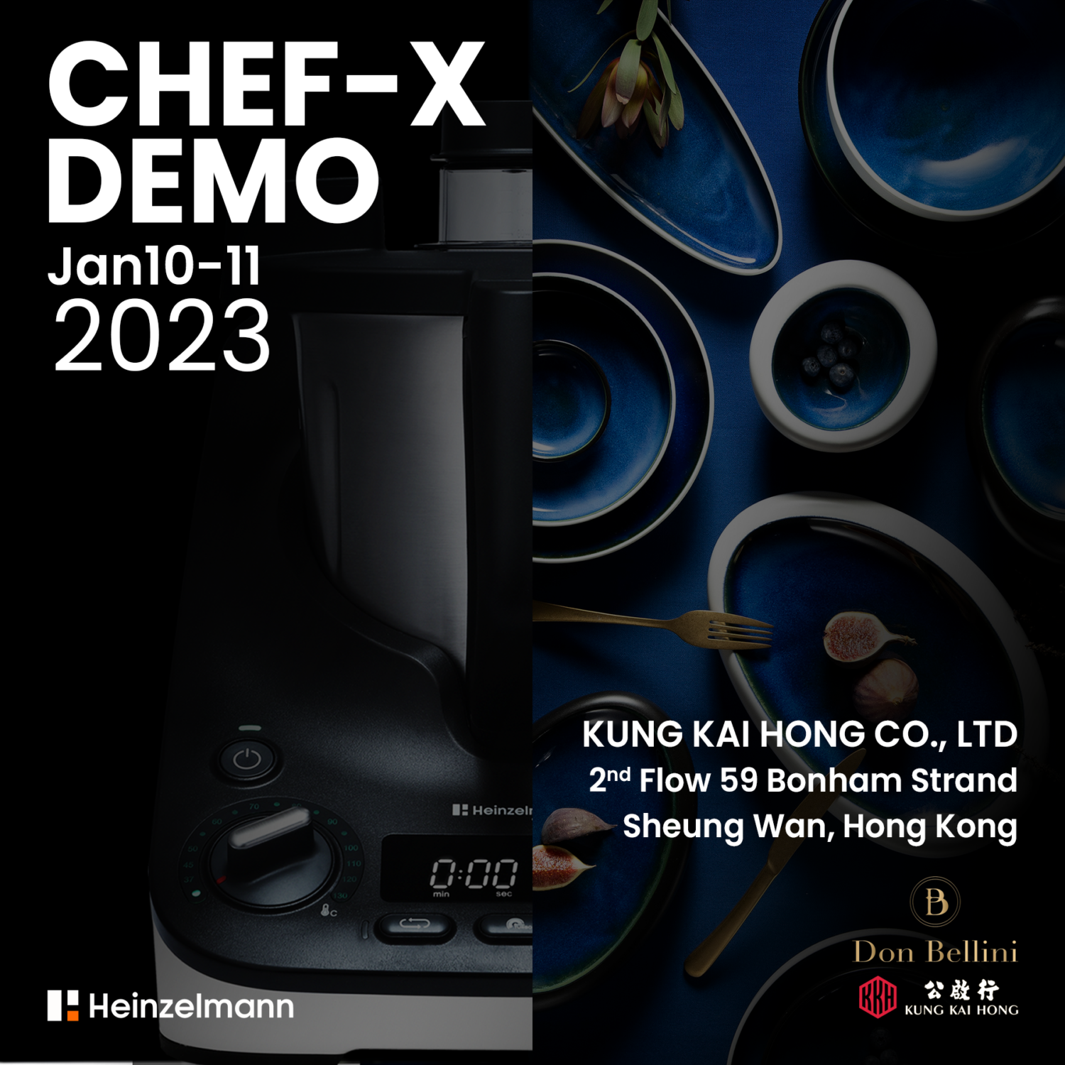 Here’s the CHEF-X travelling demo at Kung Kai Hong in Hong Kong ...